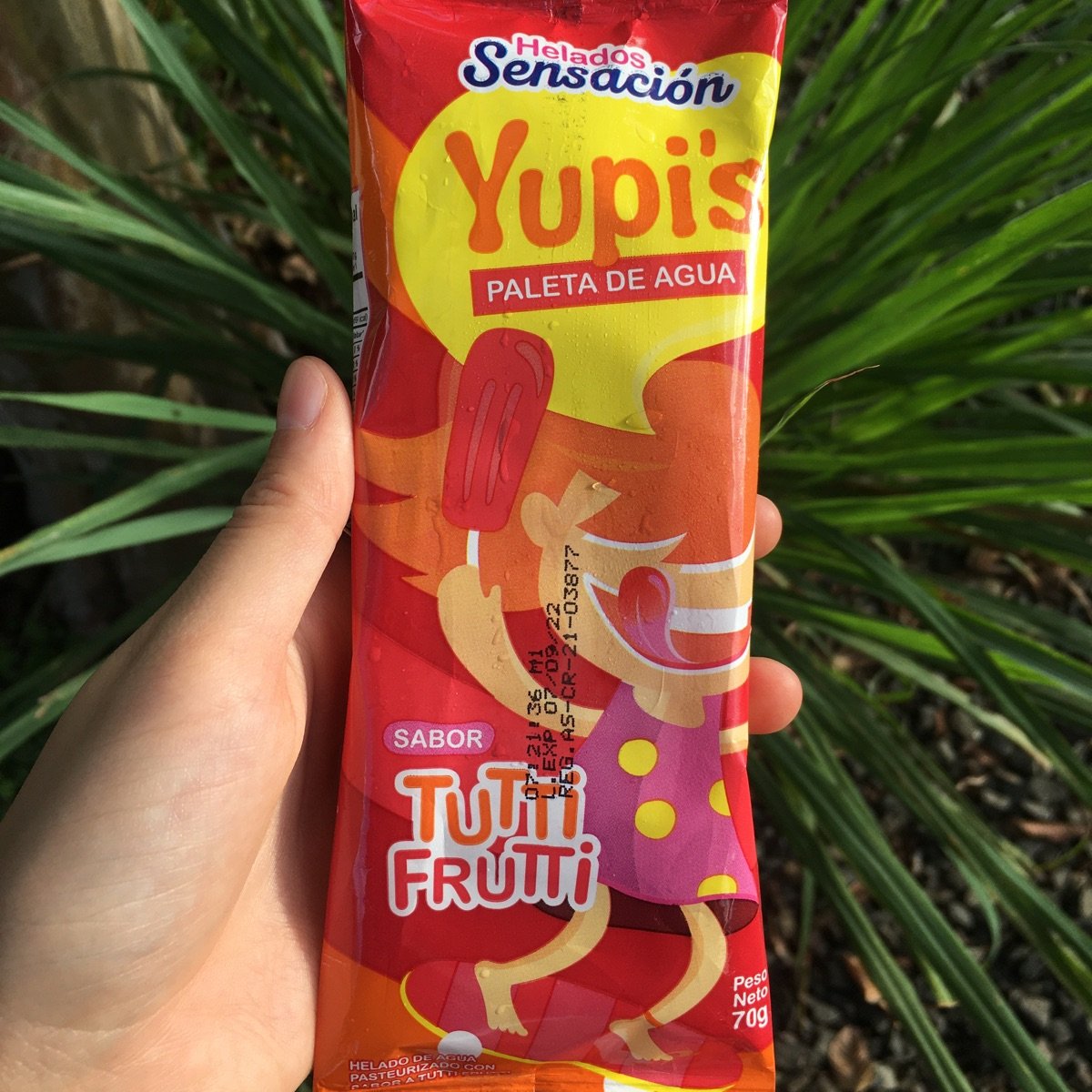 helados sensación yupi’s paleta de agua tutti frutti Reviews | abillion