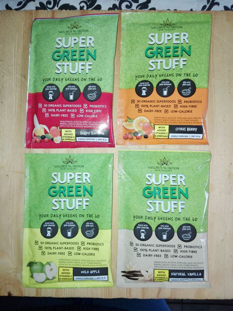 Super Green Stuff from Nature's Nutrition - Vegan Product Reviews ...