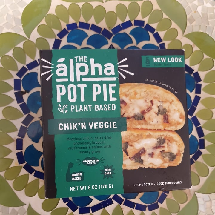 Alpha Foods Handheld Pot Pie Chick’n Veggie Review | abillion