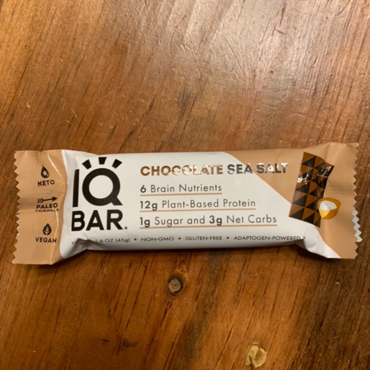 Chocolate Sea Salt Protein Bars from IQ Bar - Vegan Product Reviews ...