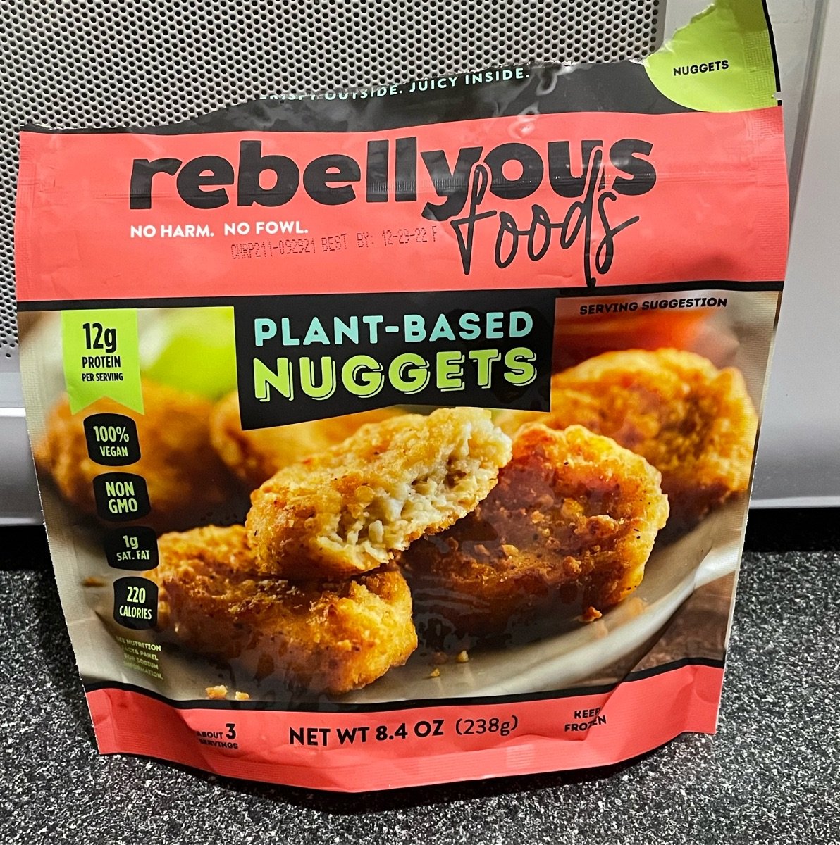 Plant-based Nuggets from Rebellyous Foods - Vegan Product Reviews ...