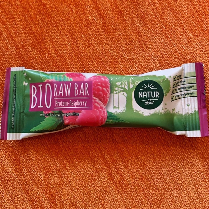 Natur Aktiv Bio Raw Bar Protein-Raspberry Review | abillion