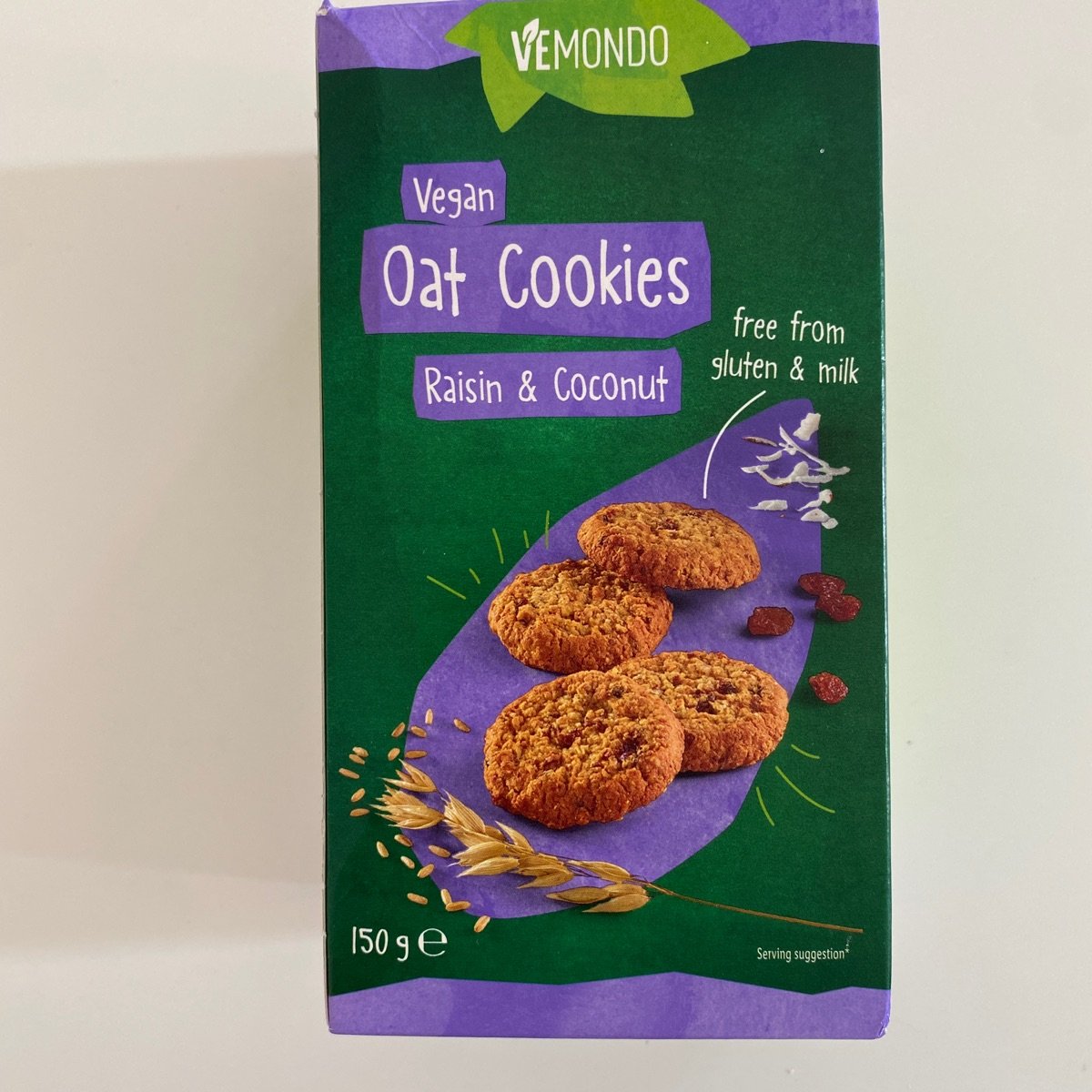 vegan oat raisin and coconut from Vemondo - Vegan Product Reviews ...