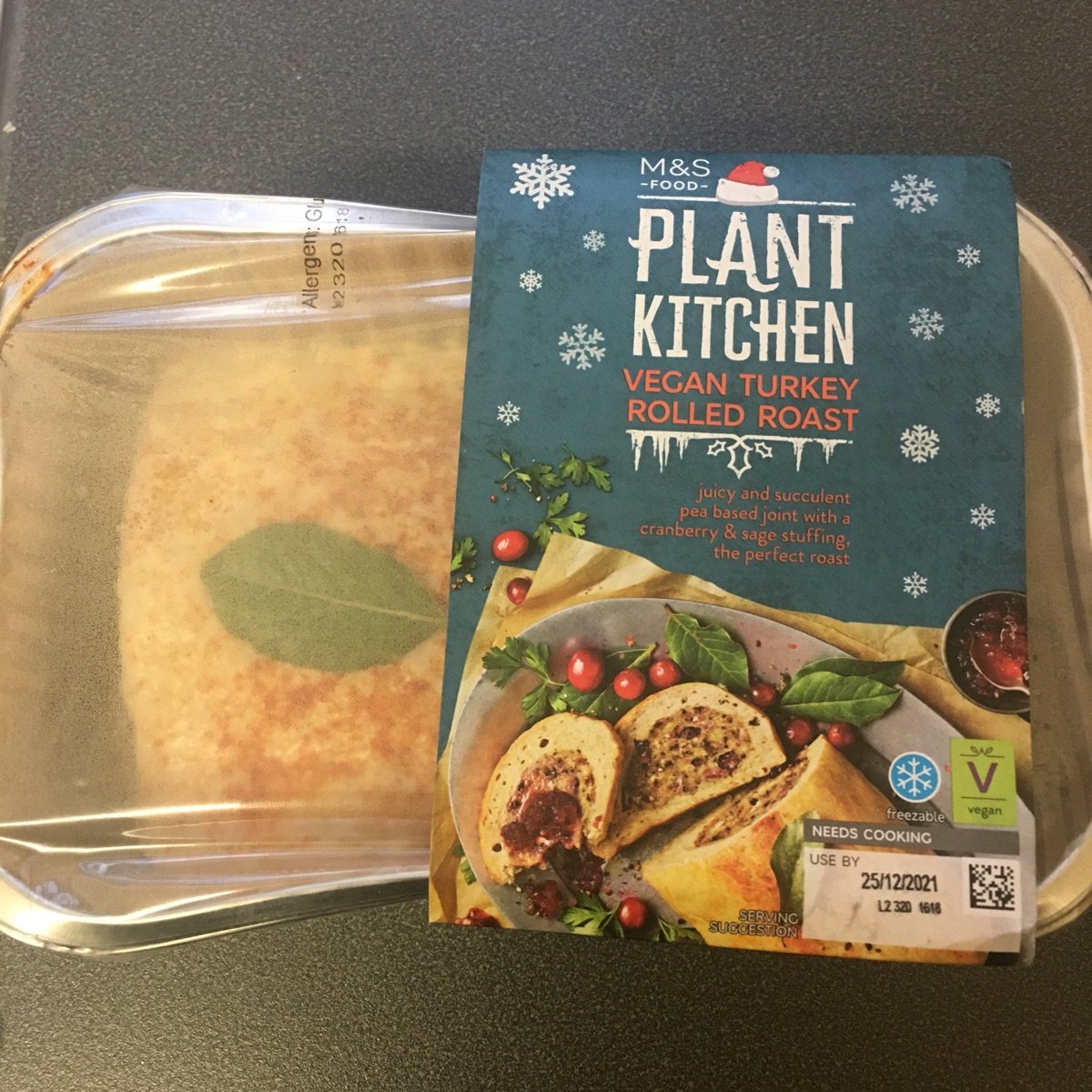 Plant Kitchen (M&S) - Vegan Turkey Rolled Roast Review | abillion