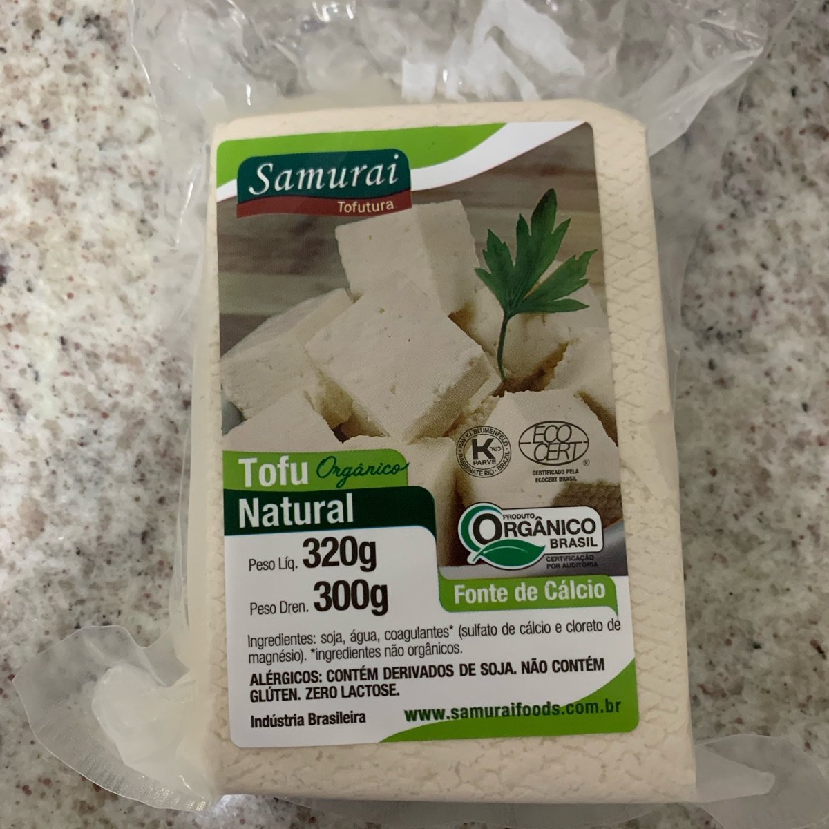 Tofu Orgânico from Samurai Organic Foods - Vegan Product Reviews ...