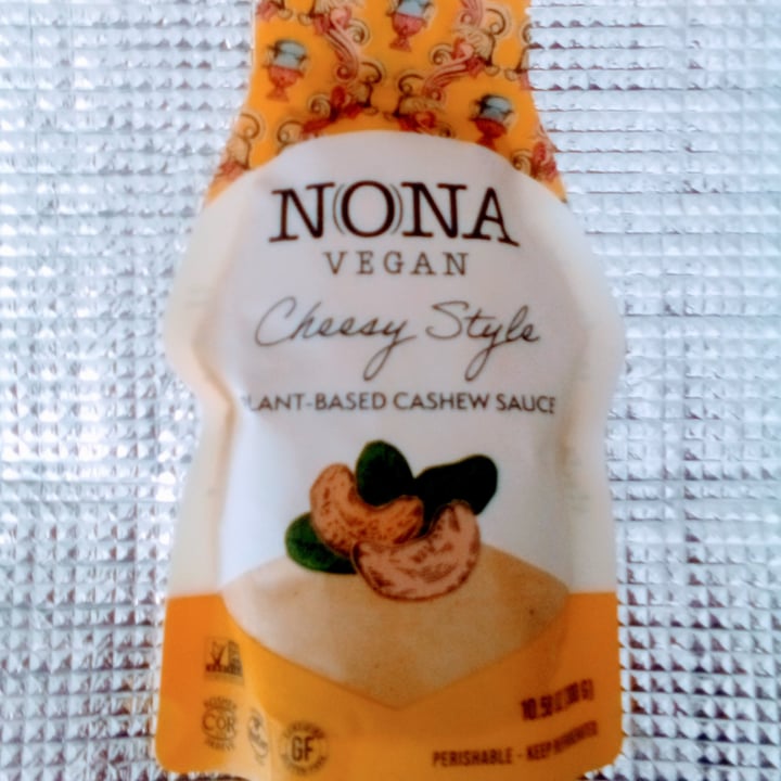 NONA Vegan Foods Cheesy Style Cashew Sauce Review | abillion