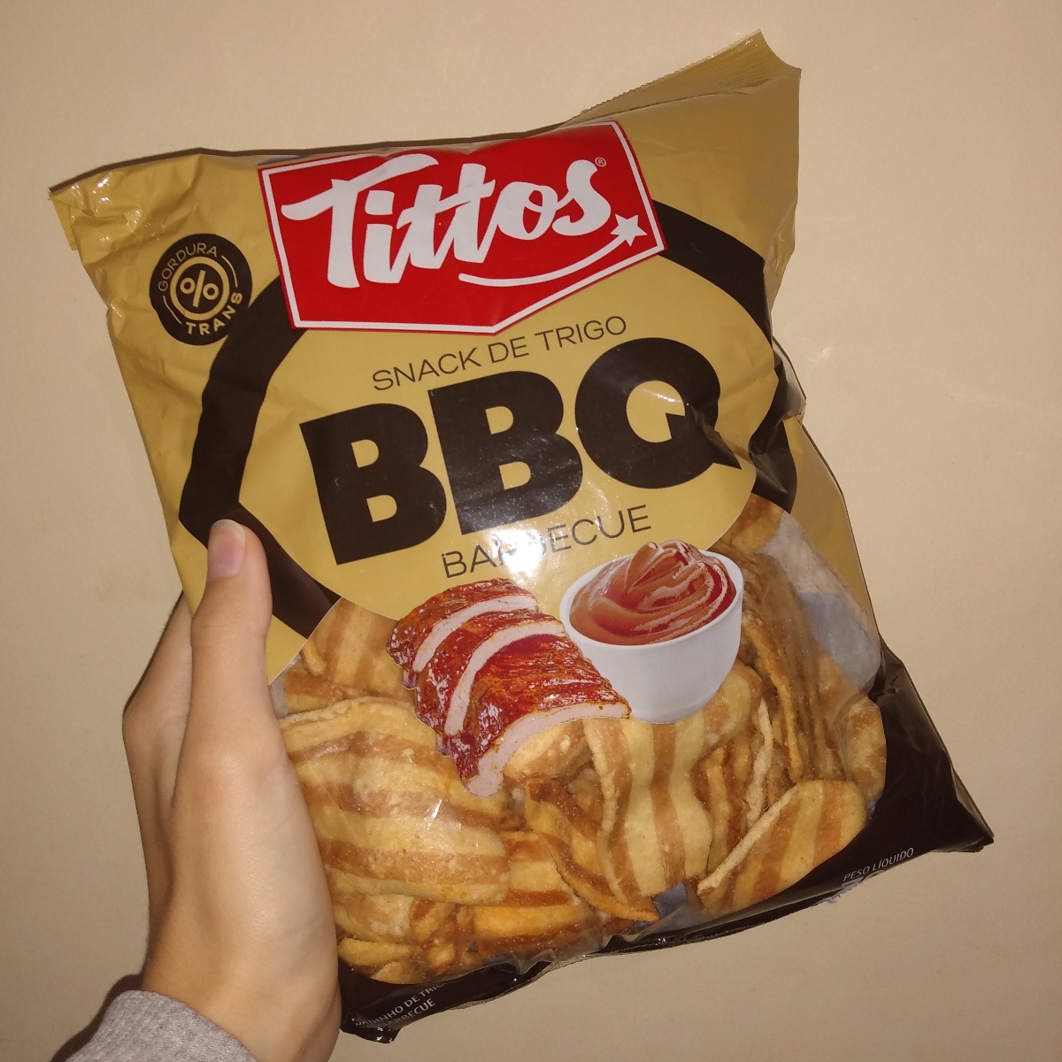Snack de Trigo Barbecue from Tittos - Vegan Product Reviews & Ratings ...