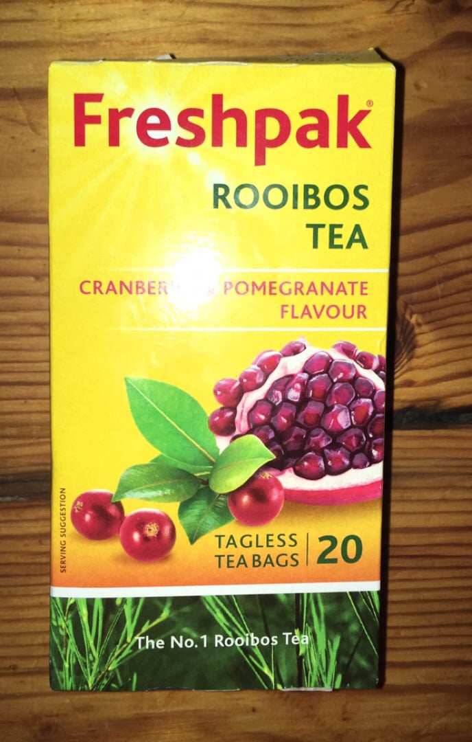 Freshpak Rooibos tea cranberry & pomegranate flavour Review | abillion