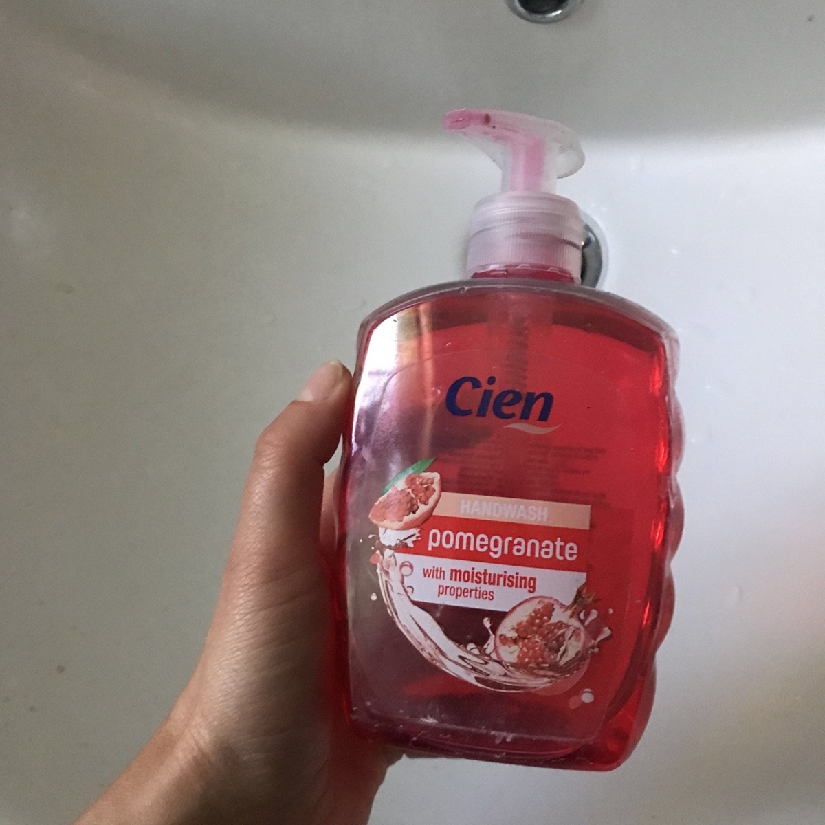 Handwash pomegranate from Cien - Vegan Product Reviews & Ratings | abillion