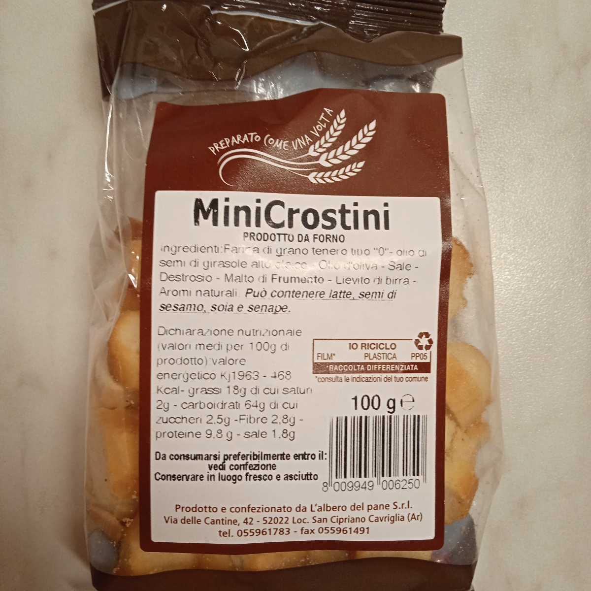 Mini Crostini from L'albero del pane - Vegan Product Reviews & Ratings ...