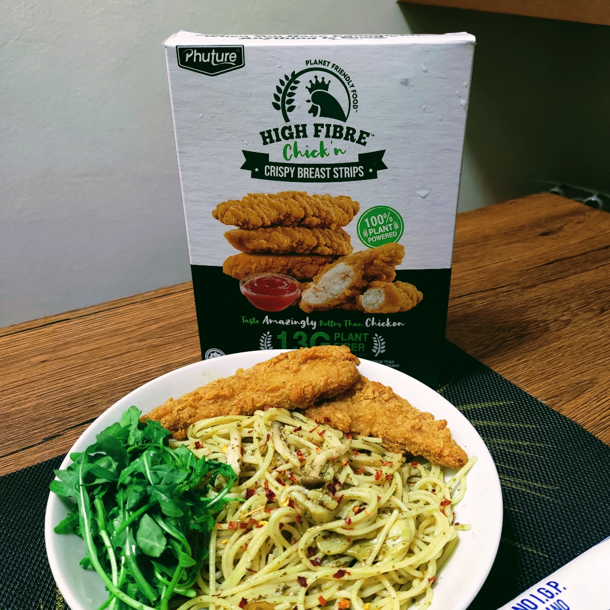 High-Fibre Chick'n Crispy Breast Strips from Phuture Foods - Vegan ...