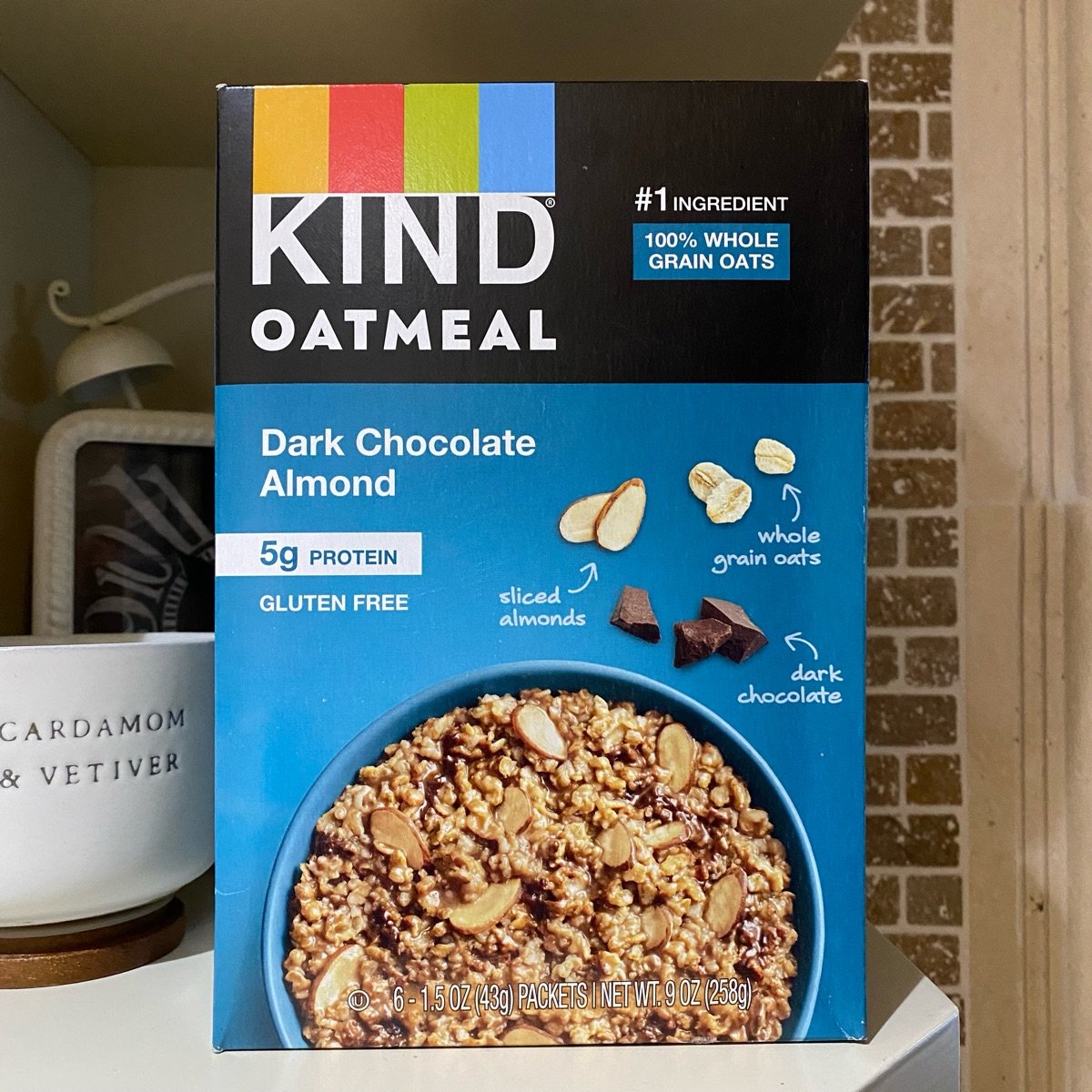 Dark Chocolate Almond Oatmeal from KIND - Vegan Product Reviews ...