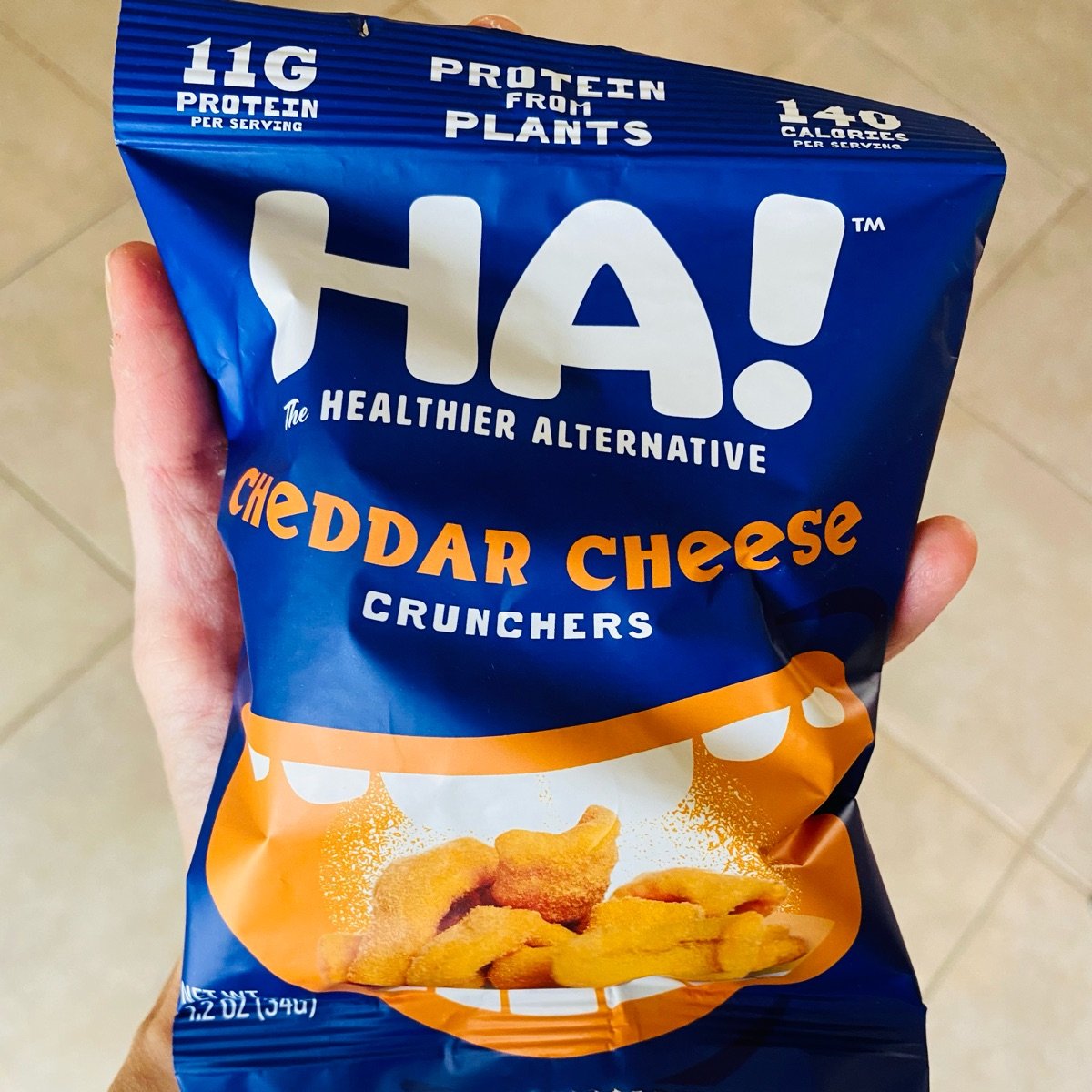 Cheddar Cheese Crunchers from Ha! Snacks - Vegan Product Reviews ...