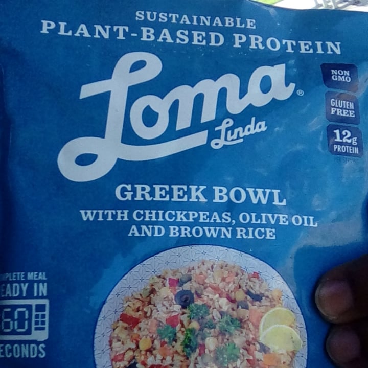 Loma Linda Greek Bowl With Chickpeas And Brown Rice Review | abillion