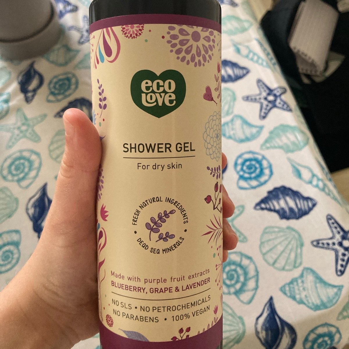 Purple shower gel from Eco Love - Vegan Product Reviews & Ratings ...