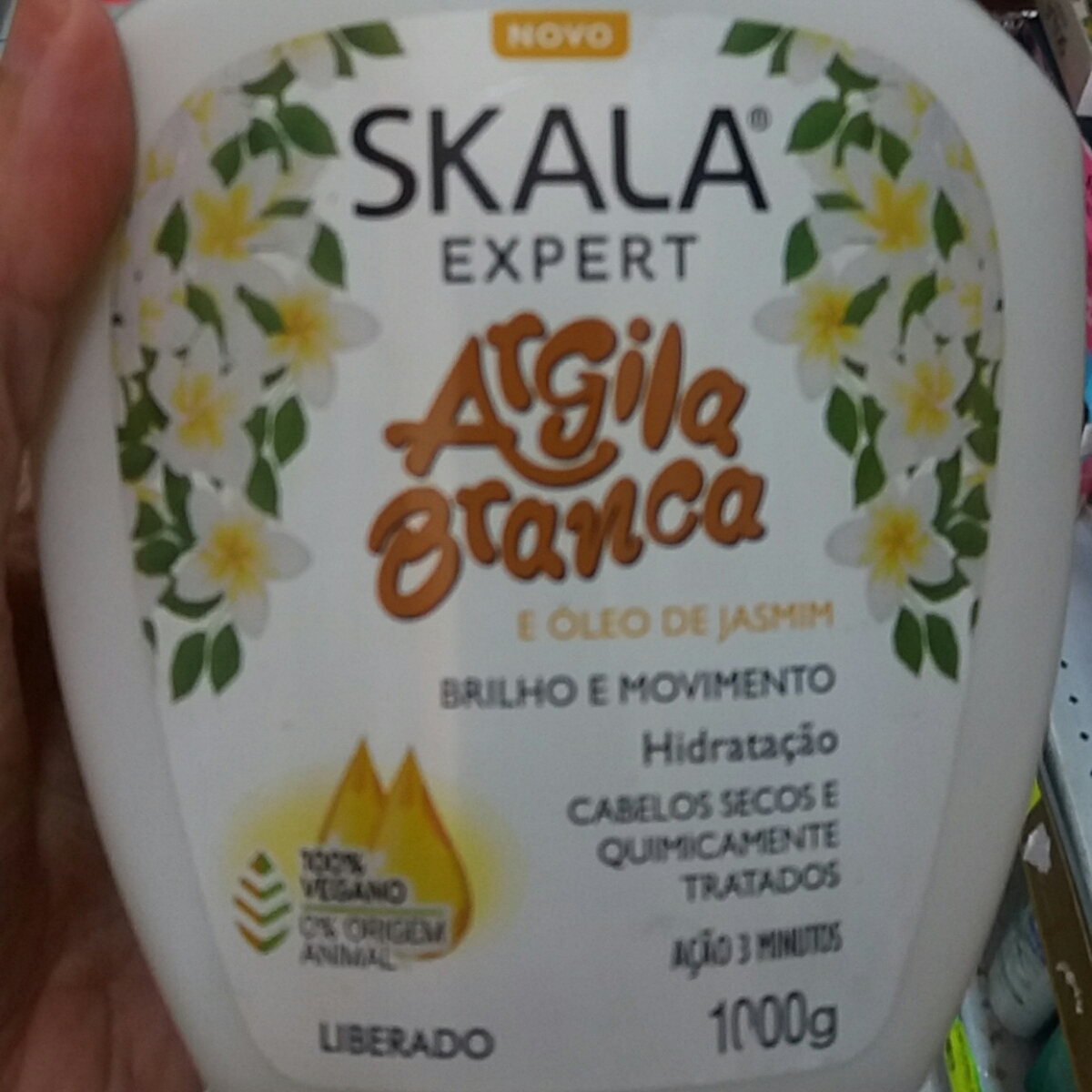 Skala Brasil Creme de tratamento condicionador Argila Branca Reviews ...