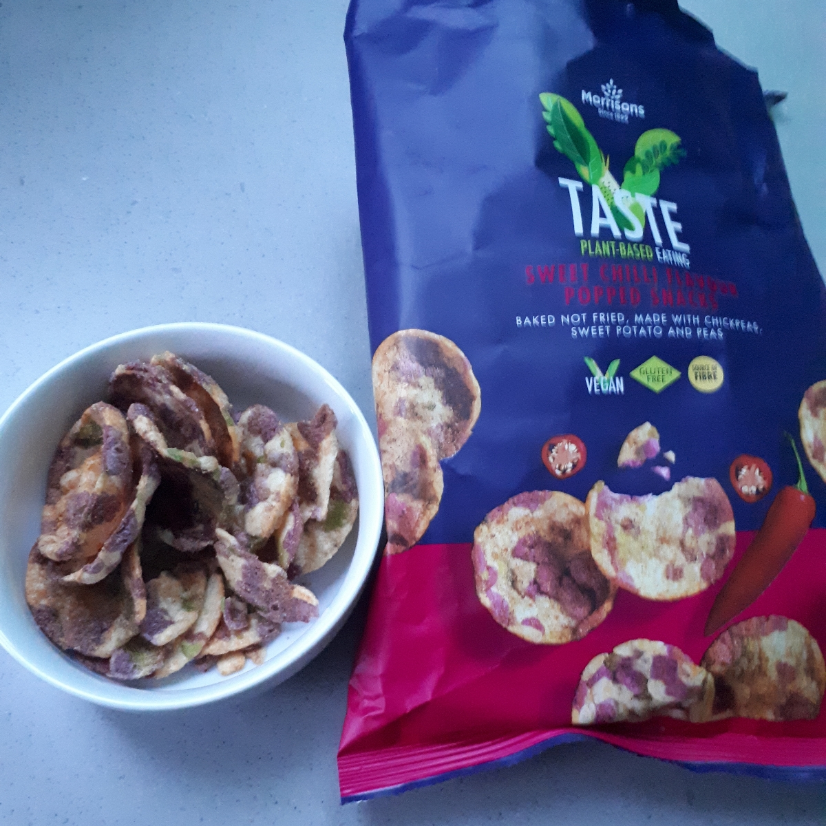 Sweet Chilli Flavour Popped Snacks from Taste plant based eating ...