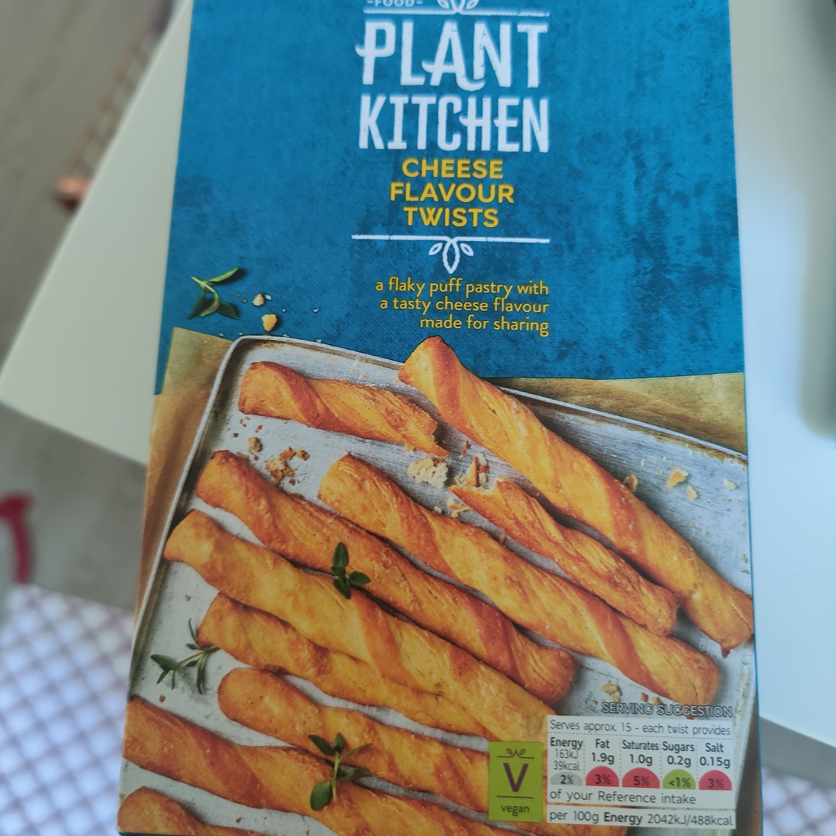 Cheese Straws from Marks & Spencer Food (M&S) - Vegan Product Reviews ...