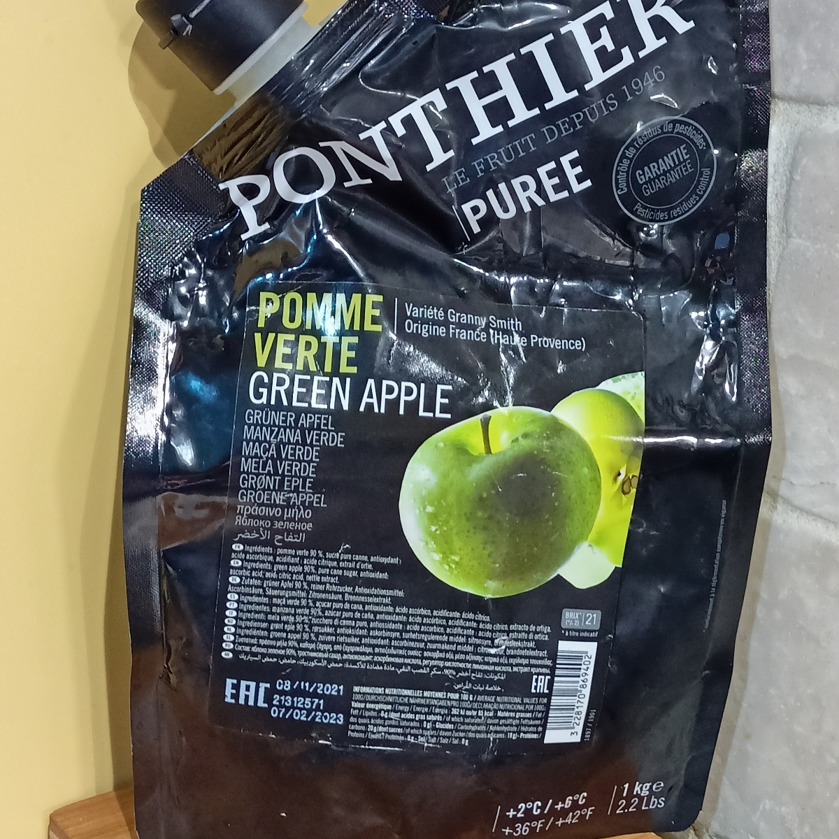 Green Apple Puree from Ponthier - Vegan Product Reviews & Ratings ...