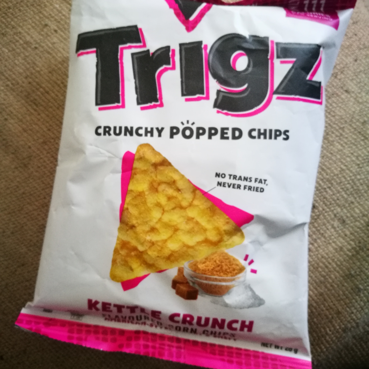 Sweet and salty popped chips from Trigz - Vegan Product Reviews ...