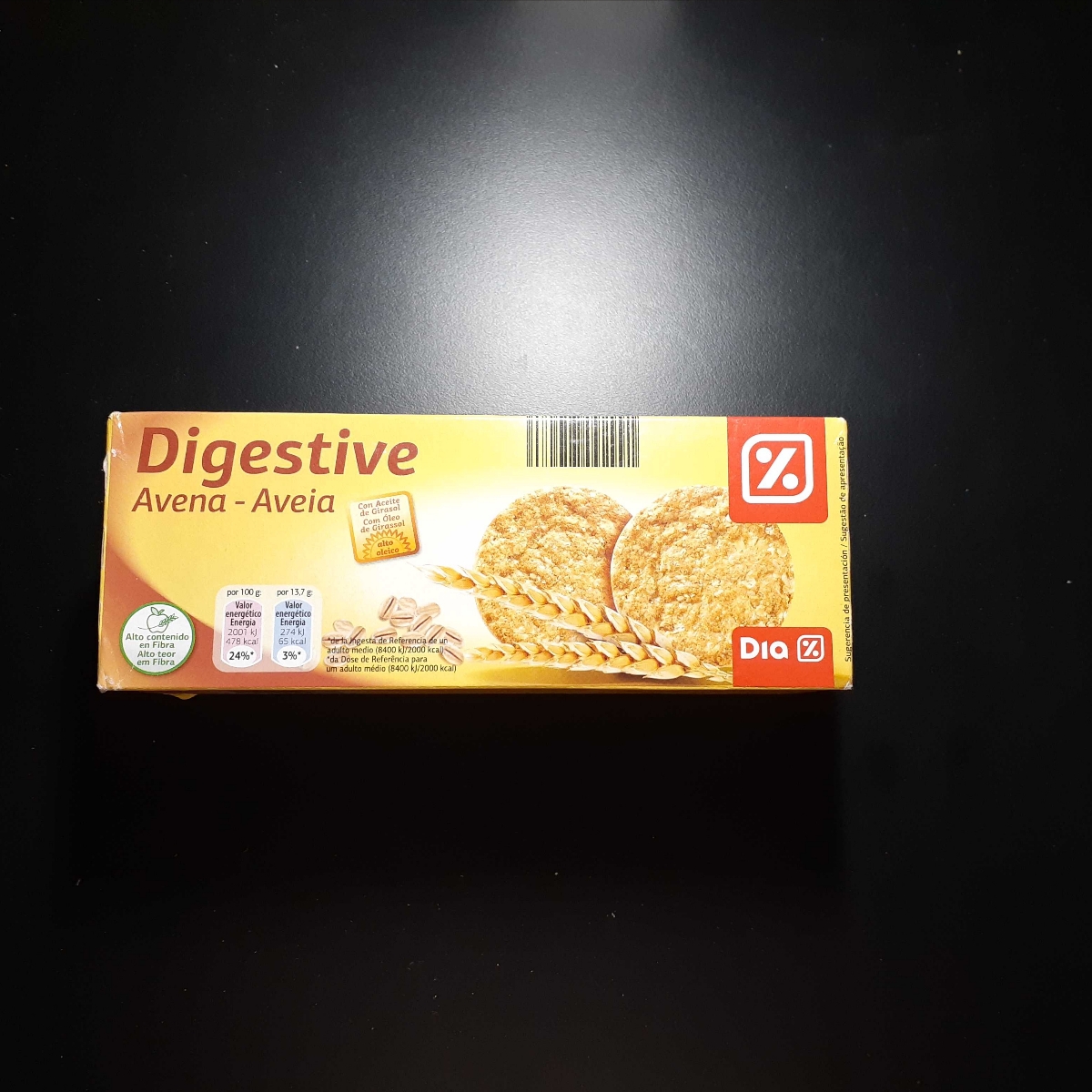 Digestive Avena from Dia% - Vegan Product Reviews & Ratings | abillion