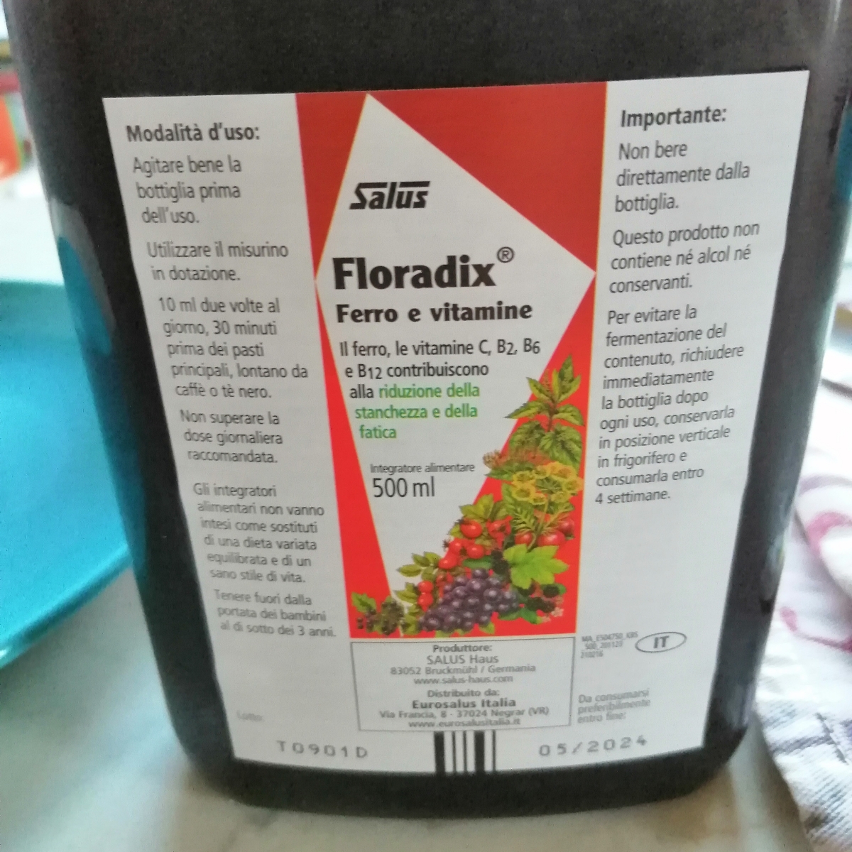 Floradix Comprimidos Hierro+Vitaminas from Floradix - Vegan Product ...