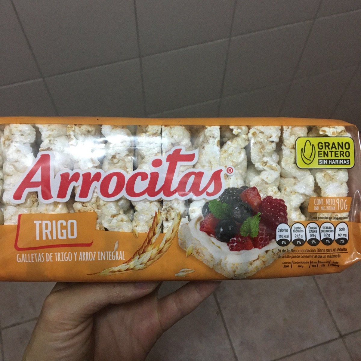 Galletas de Trigo y Arroz Integral from Arrocitas - Vegan Product ...