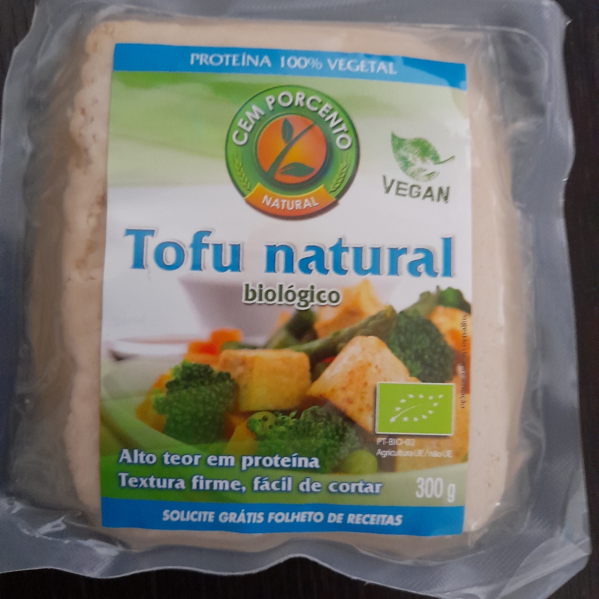 tofu Natural from Cem Porcento - Vegan Product Reviews & Ratings | abillion