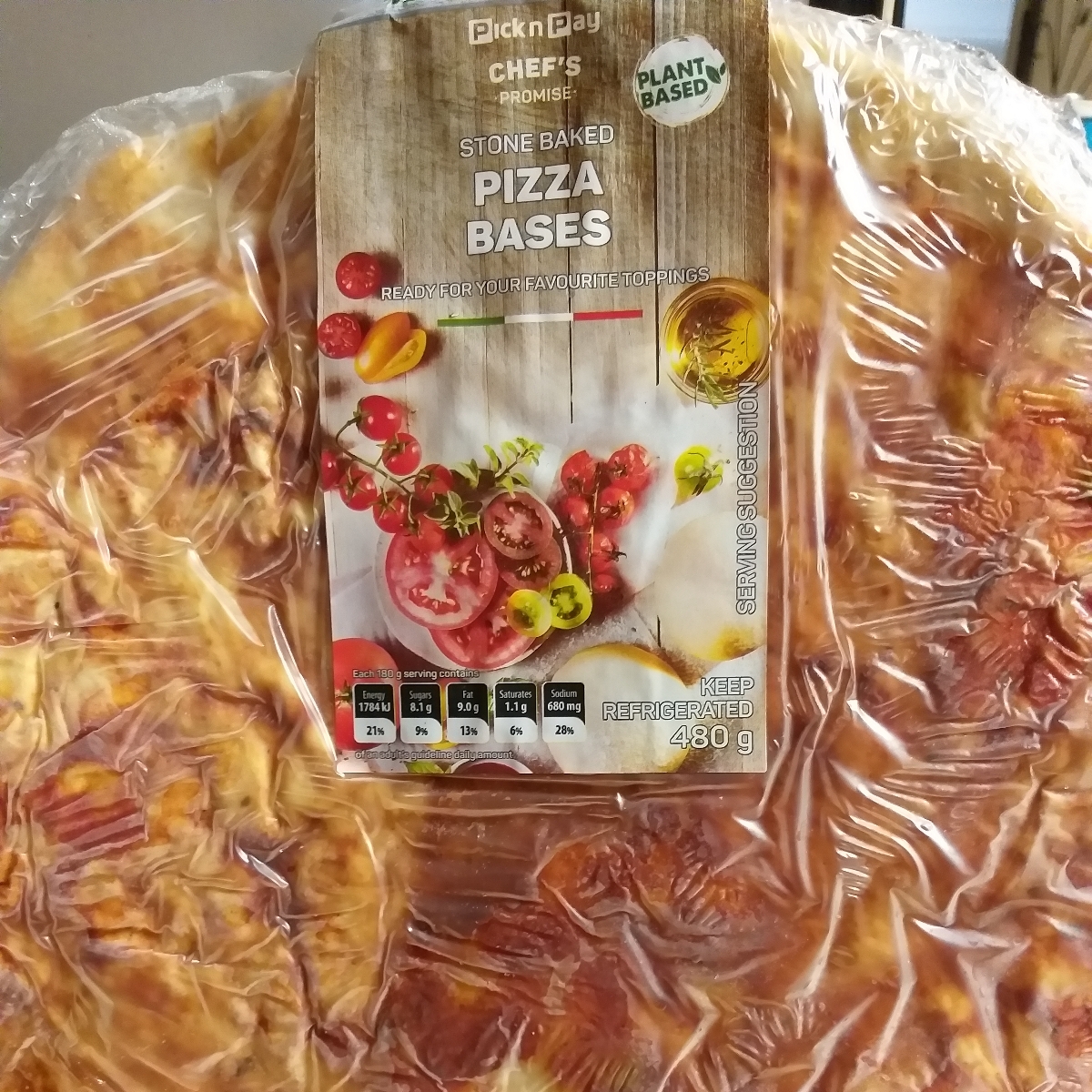 Pizza from Pick n Pay - Vegan Product Reviews & Ratings | abillion