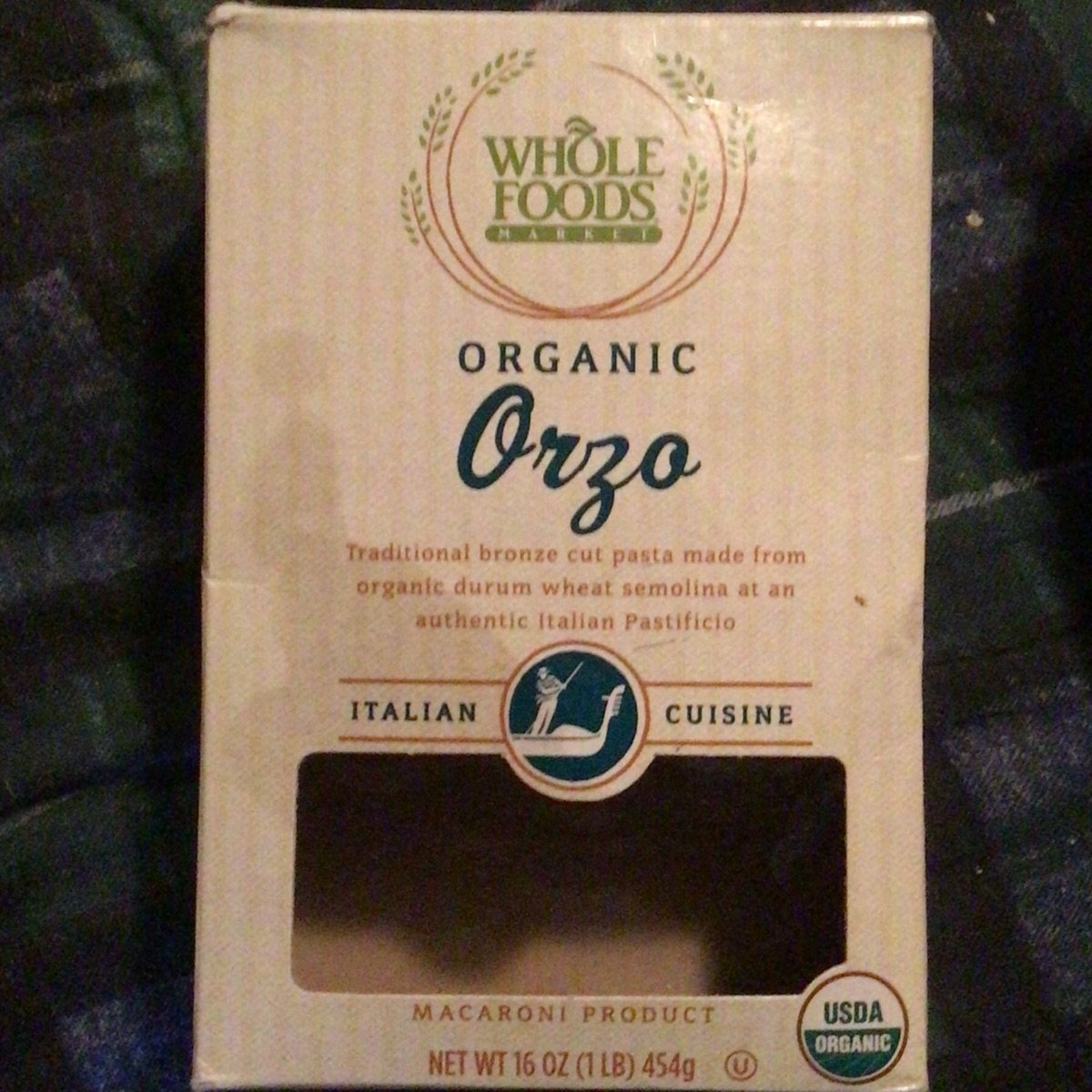 Organic Orzo from Whole Foods Market - Vegan Product Reviews & Ratings ...