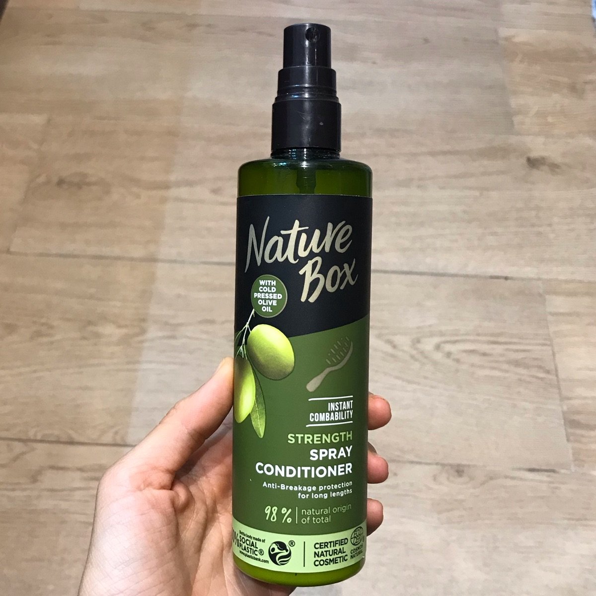Strength Spray Conditioner from Nature Box Beauty - Vegan Product ...