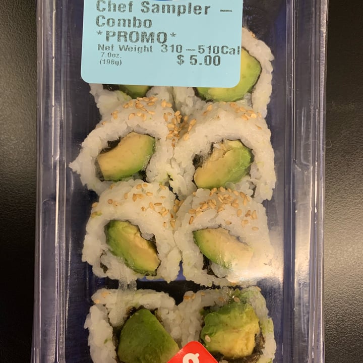 Safeway Vegan Avocado Sushi Review | abillion
