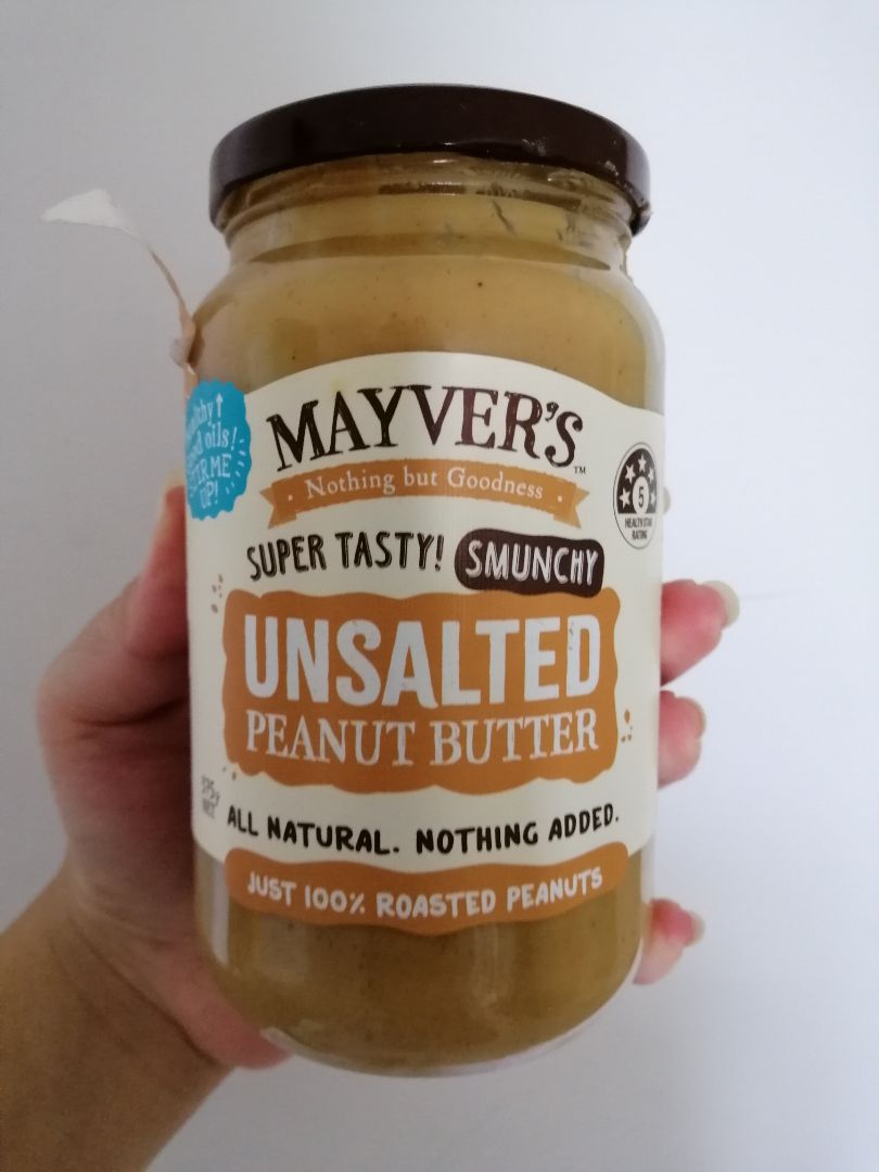 Smunchy Unsalted Peanut butter from Mayver's - Vegan Product Reviews ...