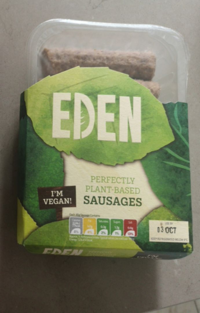 Perfectly Plant-based Sausages from Eden Foods - Vegan Product Reviews ...
