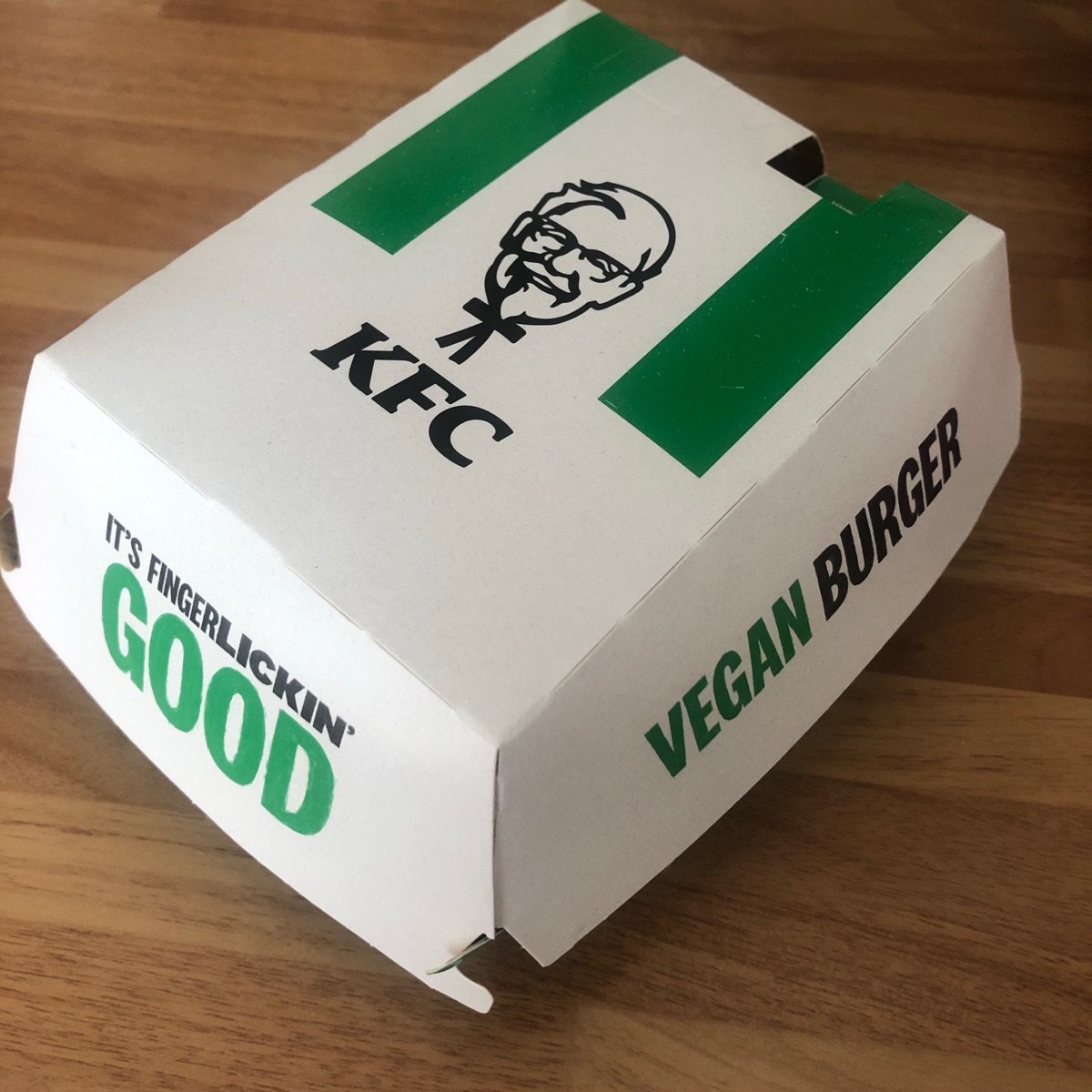 vegan chicken burger at KFC, London - Vegan Dish Reviews & Ratings ...