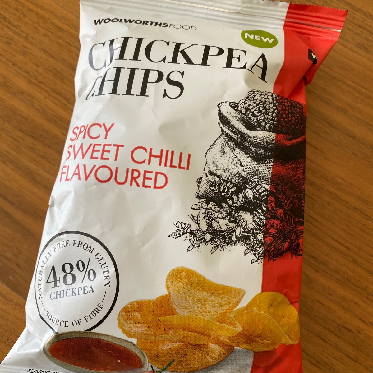 Woolworths Food Chickpea Chips Sweet Chilli Flavoured Reviews | abillion