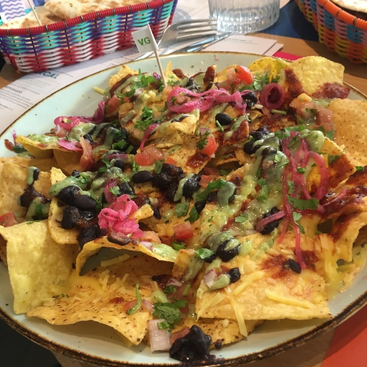 Wahaca White City Shepherd's Bush, United Kingdom vegan nachos Review ...