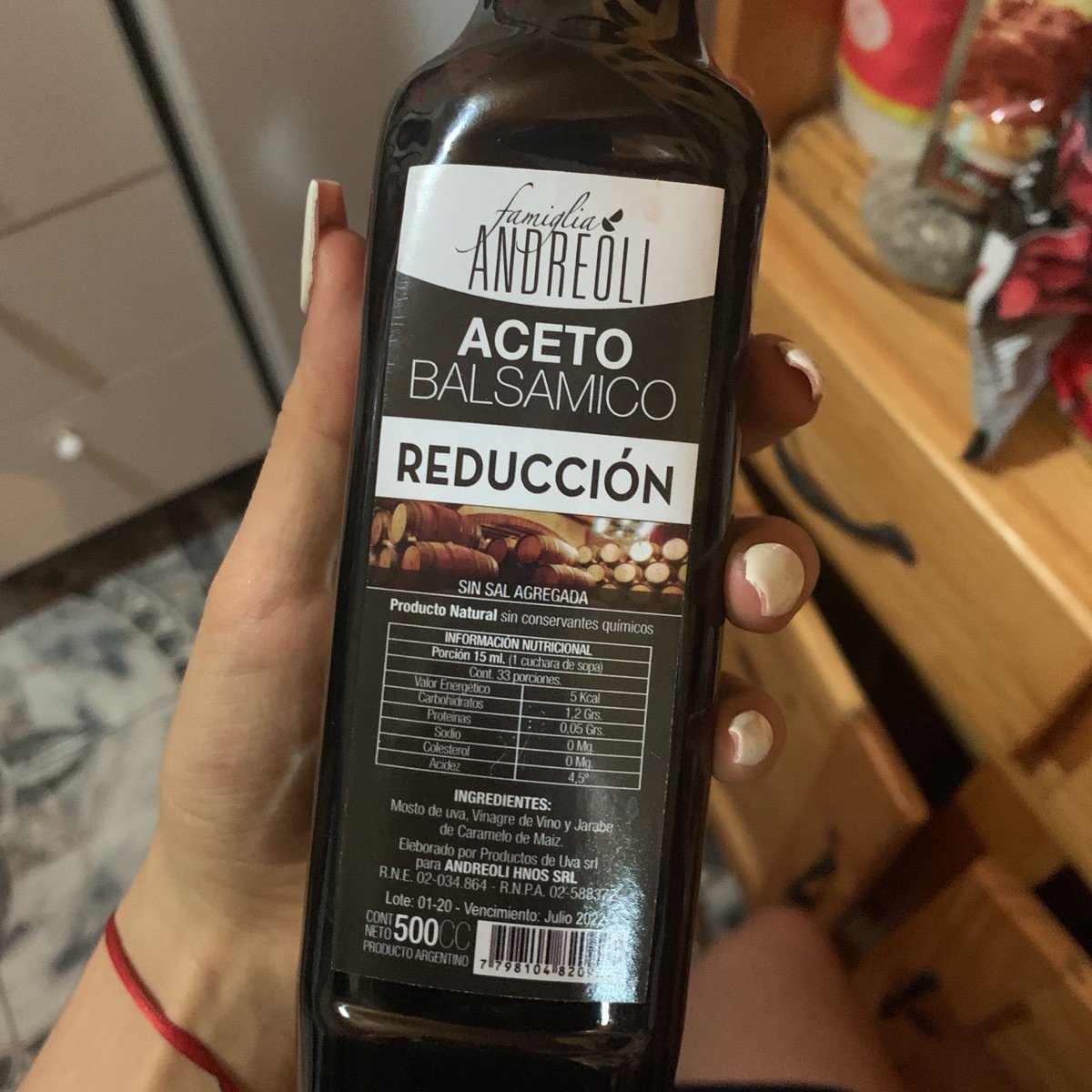 Aceto Balsámico Reducción from Andreoli - Vegan Product Reviews ...
