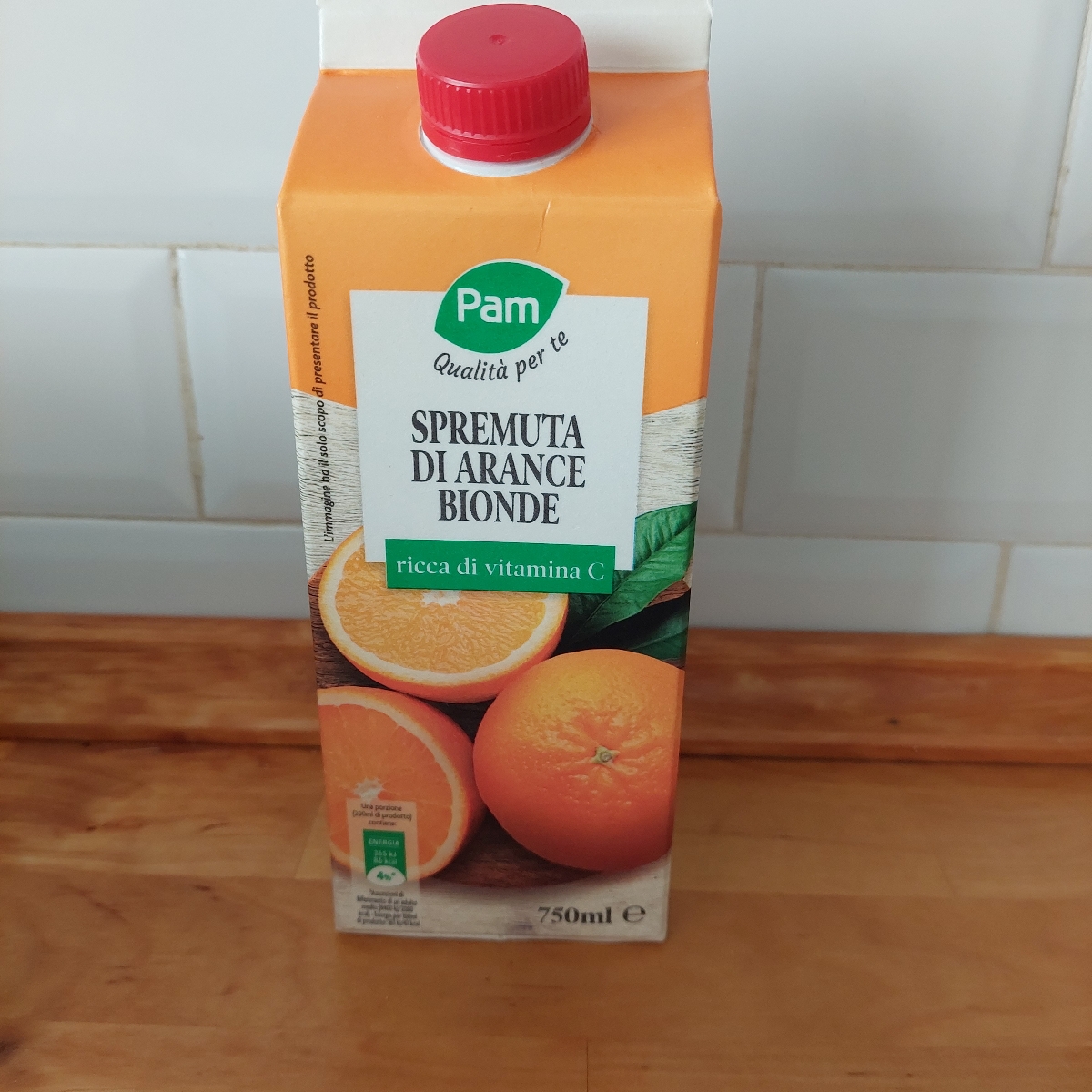 spremuta arance bionde from Pam - Vegan Product Reviews & Ratings ...