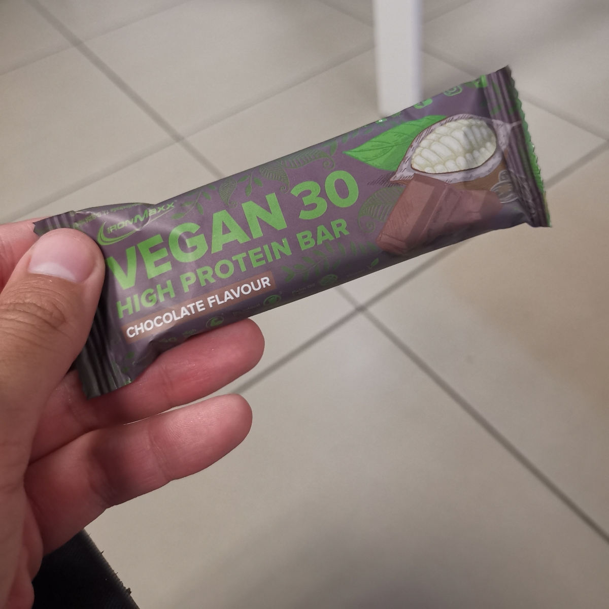 Vegan 30 high protein bar chocolate flavor from IronMaxx - Vegan ...