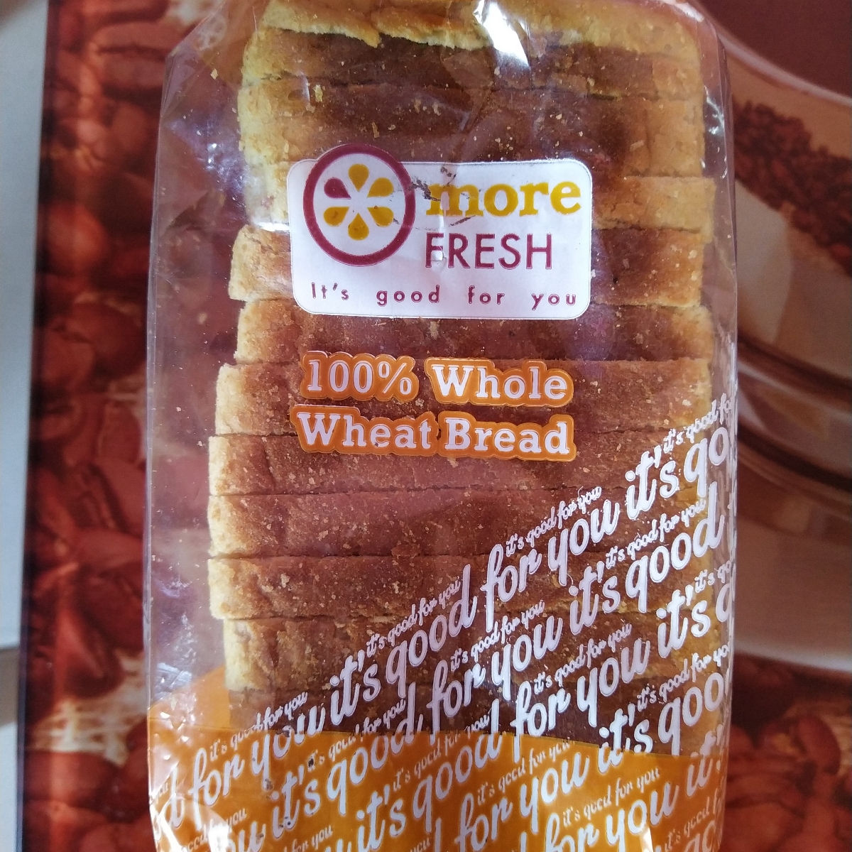 100% Whole Wheat bread from More Fresh - Vegan Product Reviews ...