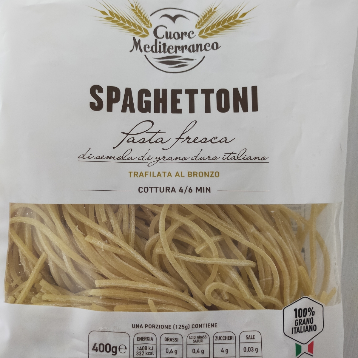 Spaghettoni from Cuore Mediterráneo - Vegan Product Reviews & Ratings | abillion
