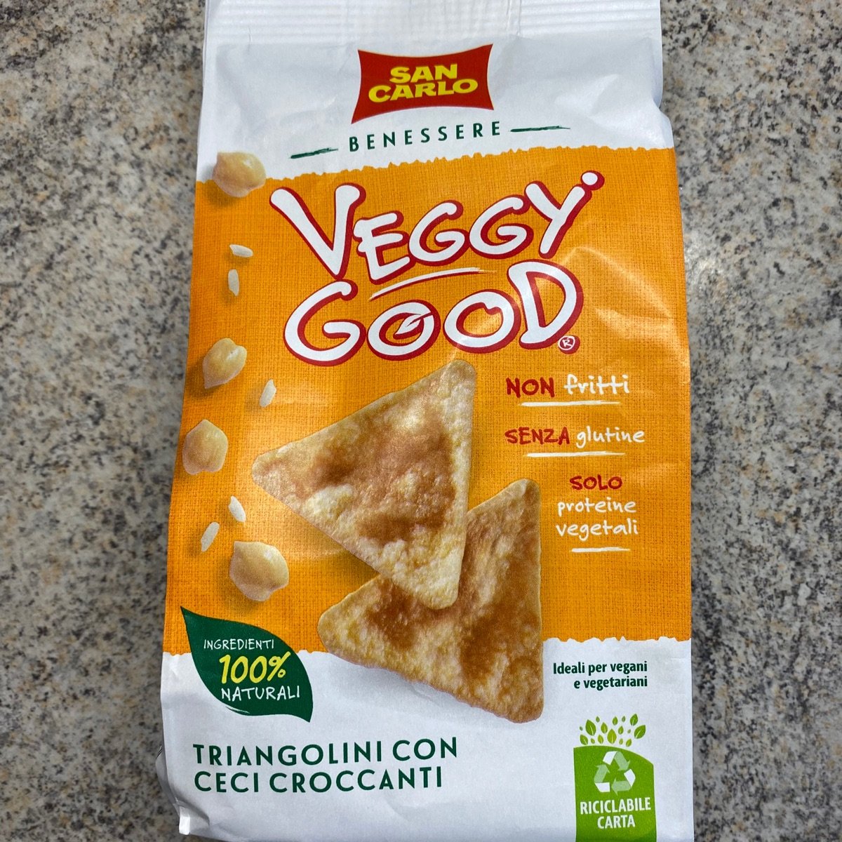Veggy Good Triangolini Con Ceci Croccanti at Veggy Good - Review by ...