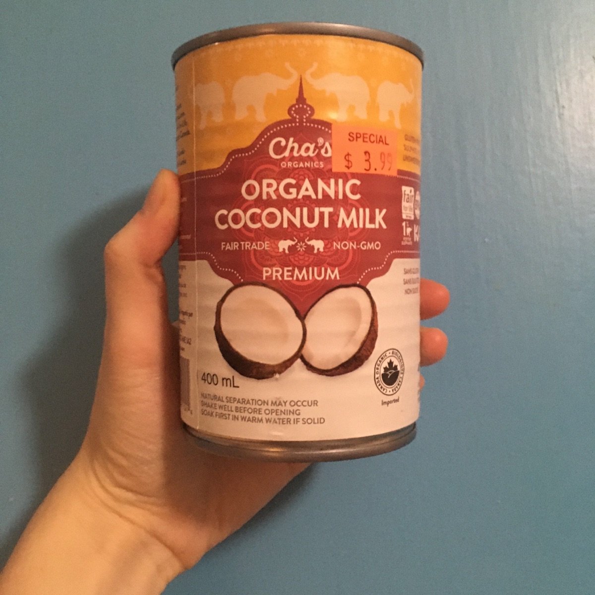 Organic Coconut Milk from Cha's Organics - Vegan Product Reviews ...