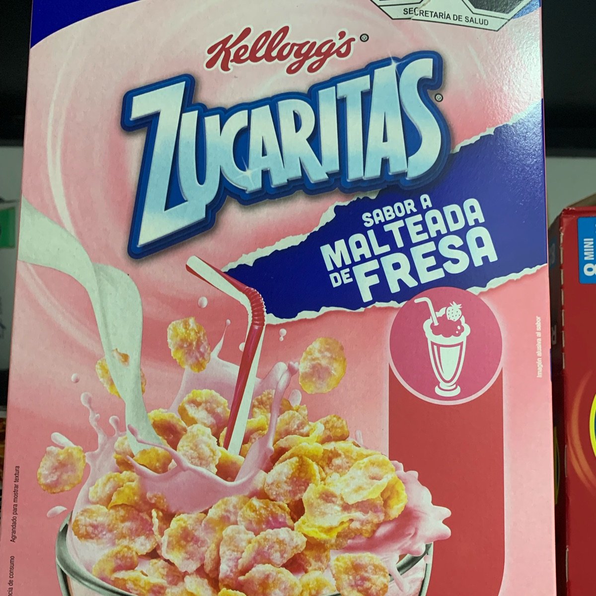 zucaritas sabor malteada de fresa from Kellogg's - Vegan Product ...