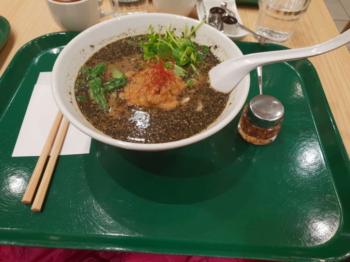 T's TanTan - Tokyo Station Keiyo Street Marunouchi, Chiyoda-ku, Japan Black Sesame Ramen Review ...