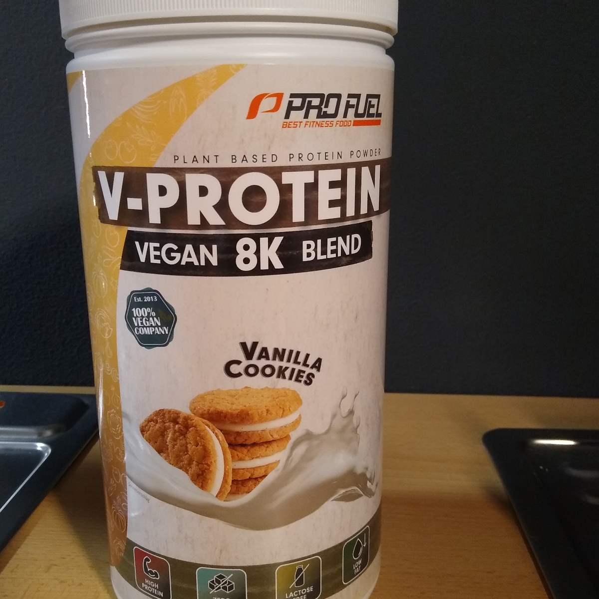 V-Protein 8k Vanilla Cookies from Pro Fuel - Vegan Product Reviews ...