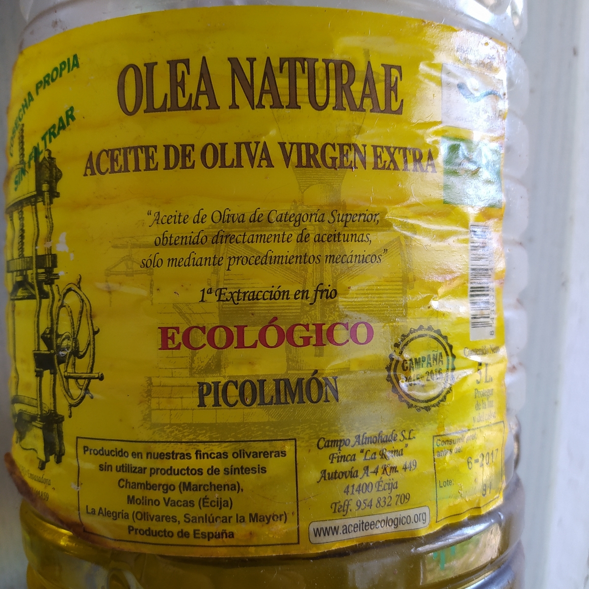 Olea naturae Aceite picolimon 评价 | abillion