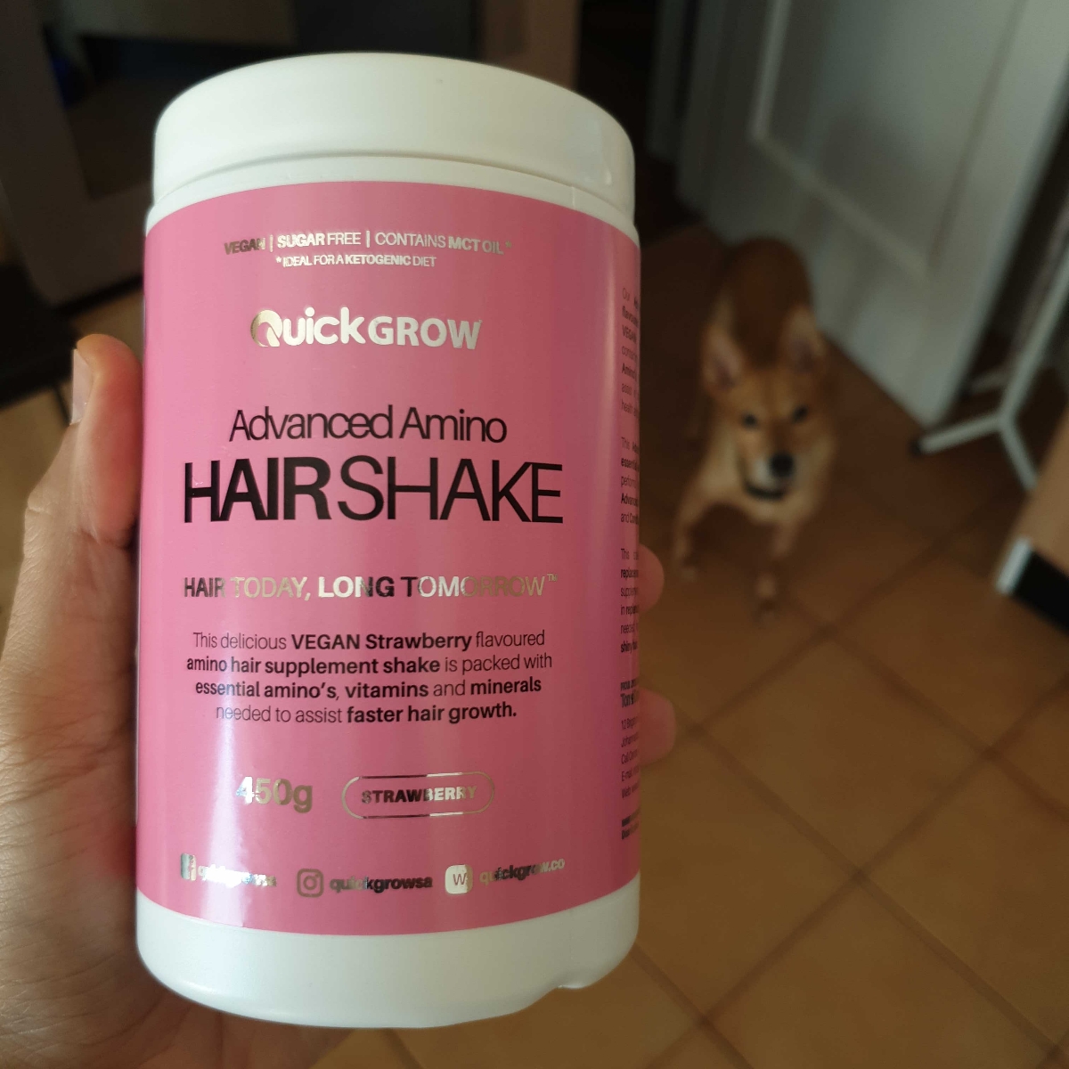 Quick Grow Advanced Amino Shake Strawberry Reviews | abillion