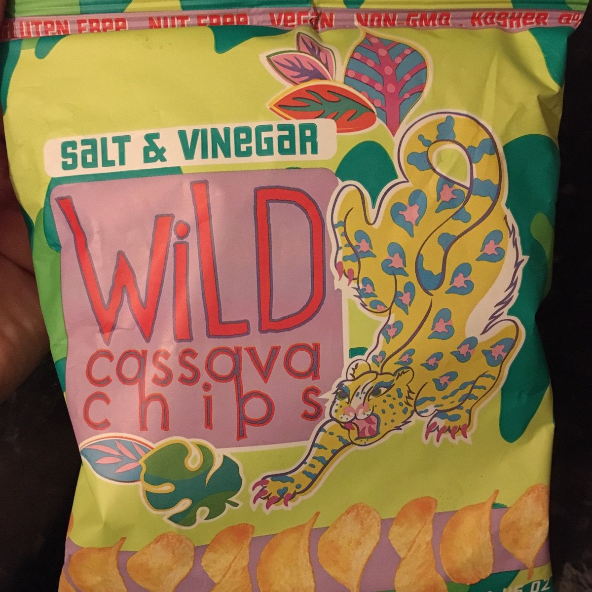 salt and vinegar chips from Wild cassava chips - Vegan Product Reviews ...